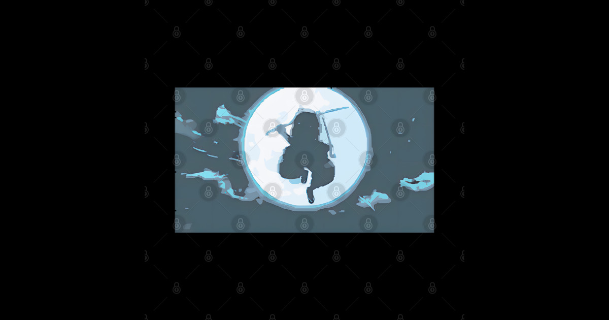 Inosuke Hashibira Moon Silhouette - Demon Slayer Anime|PERFECT GIFT FOR ...