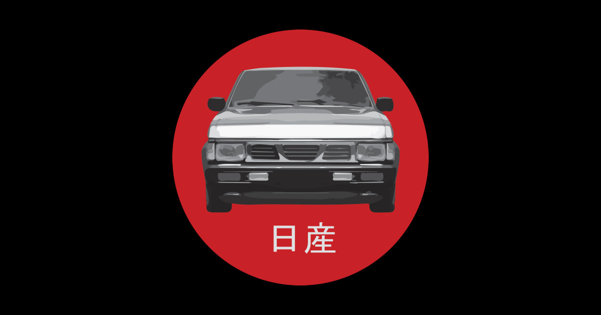 Nissan D21 Facelift - Lowrider Design - Nissan D21 - Sticker | TeePublic