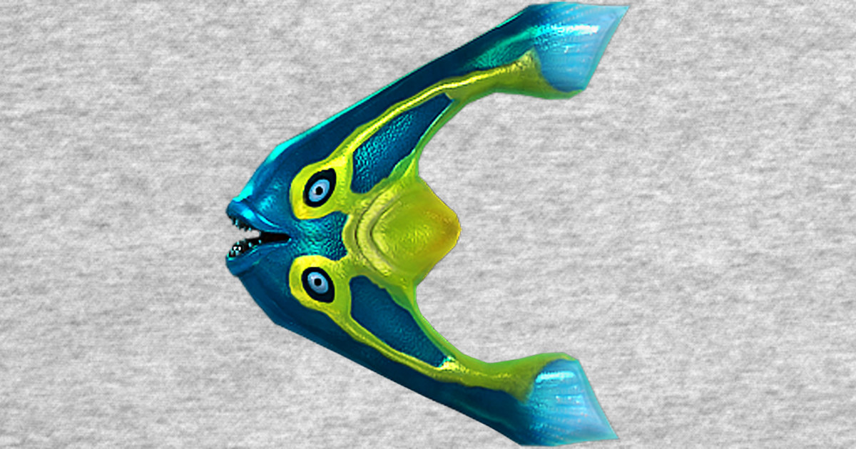 Boomerang Fish - Subnautica - Baseball T-Shirt | TeePublic
