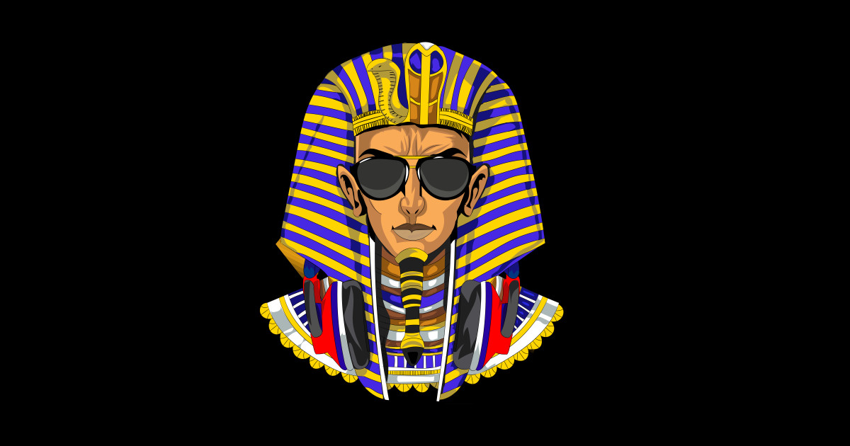 Cool Pharaoh - Pharaoh - Sticker | TeePublic