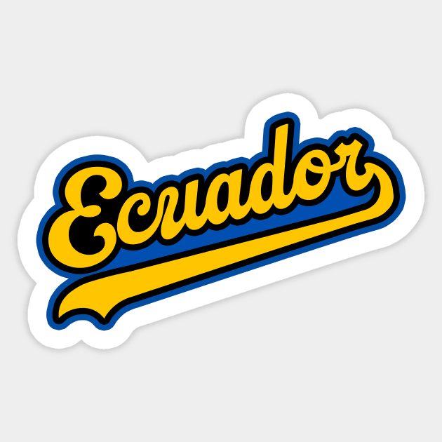 Ecuador - Ecuador Lovers - Sticker | TeePublic
