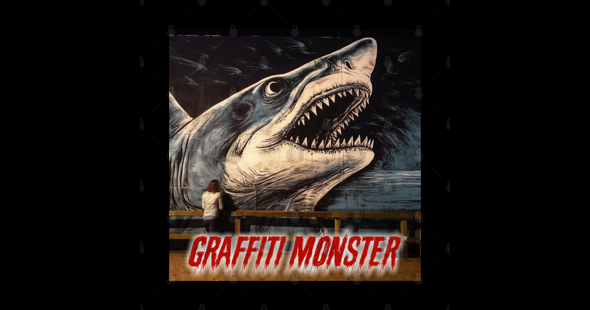 Graffiti Monster ™ - Series #0 - New England Summer Sharks - 4 of 9 ...