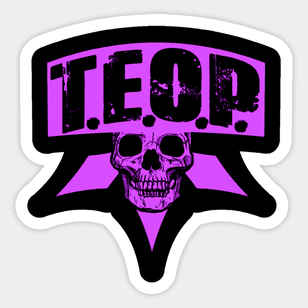 New TEOP Logo - Teop - Sticker | TeePublic