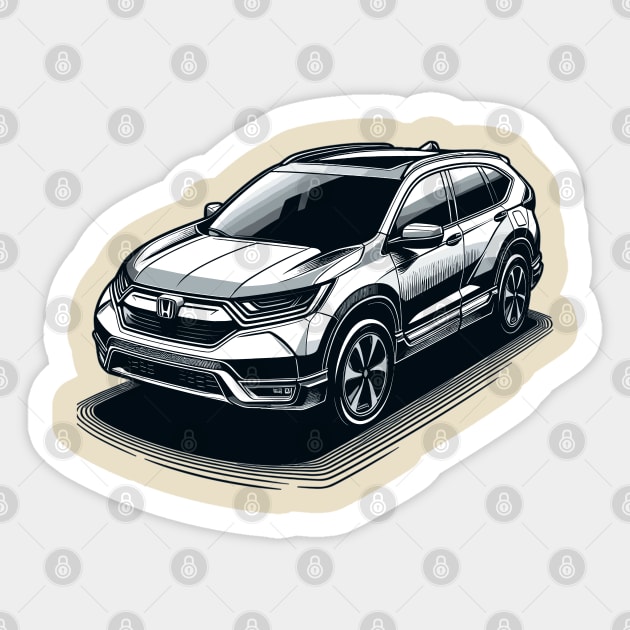 Honda CR-V - Honda - Sticker | TeePublic