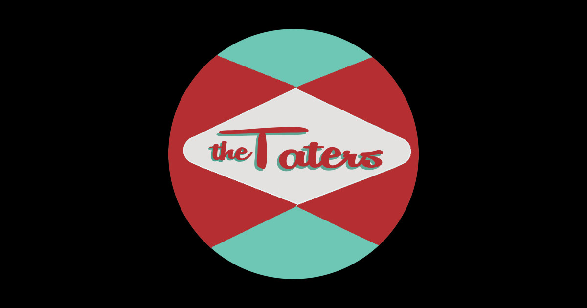 The Taters (SWANK! button logo) - Retro Vintage Aesthetic - Sticker ...