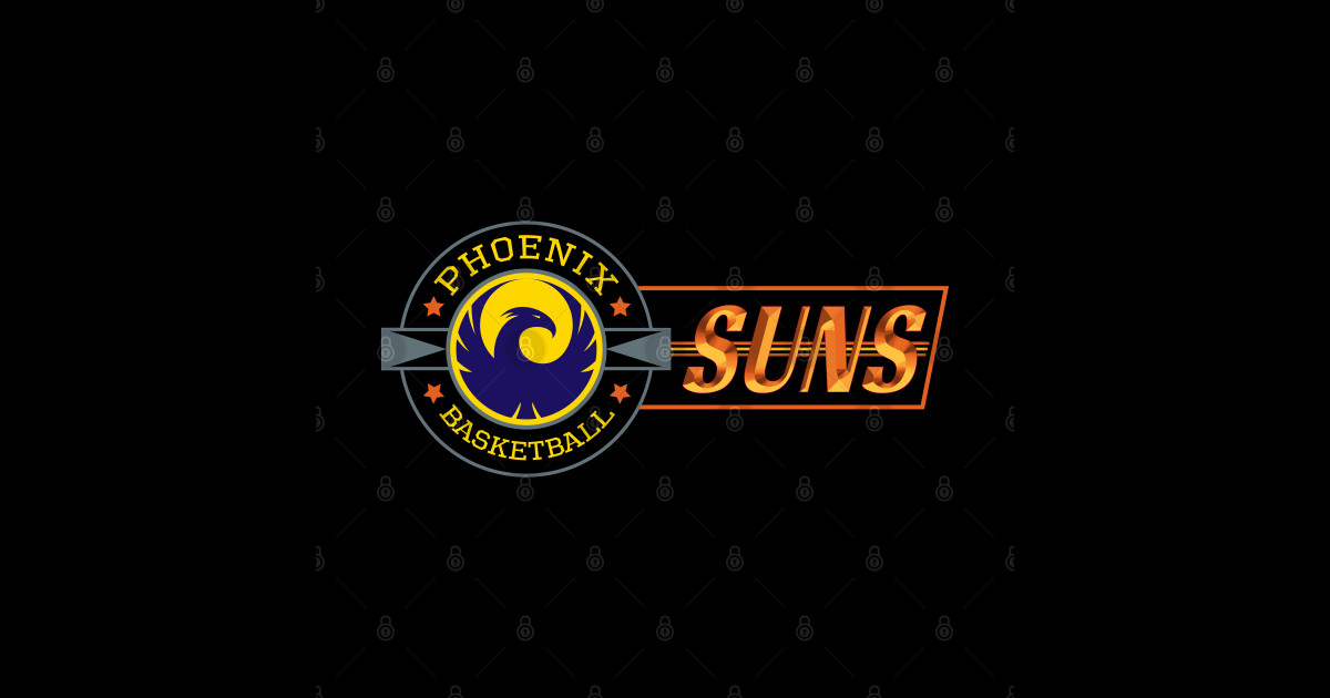 Phoenix Suns Basketball - Phoenix Suns - Sticker | TeePublic
