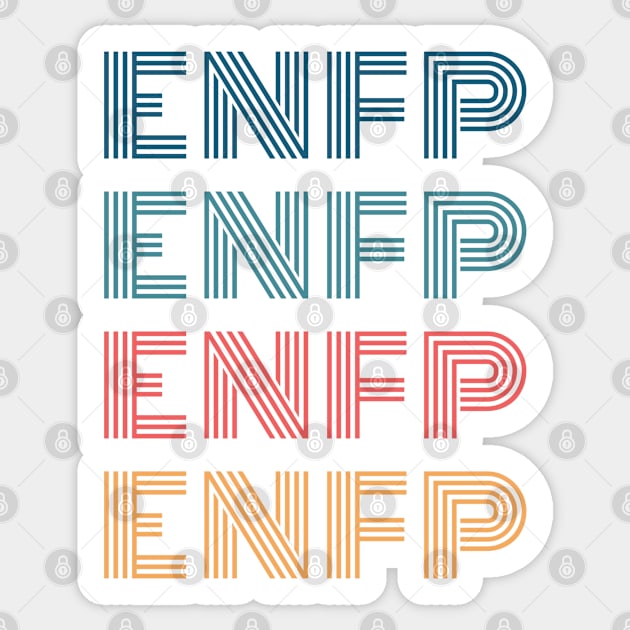 ENFP MBTI - Enfp - Sticker | TeePublic