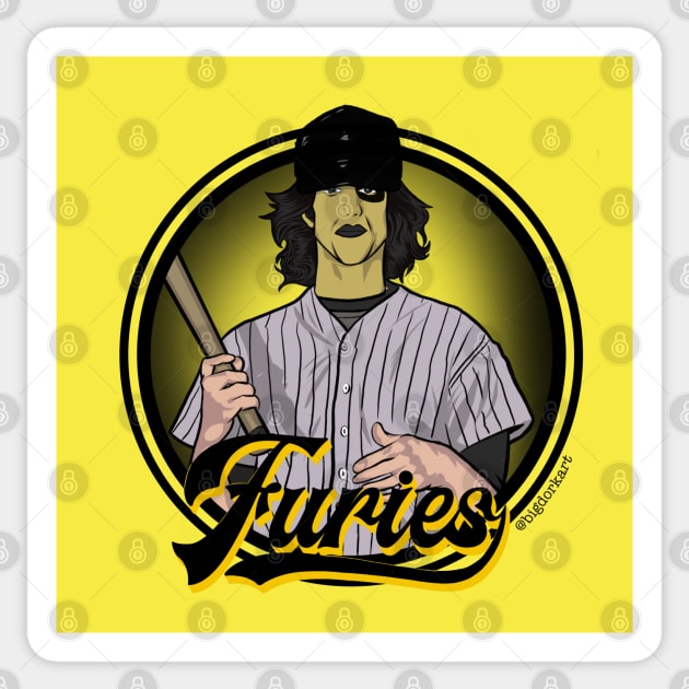 Baseball Furies (regular) - Furies - Sticker | TeePublic