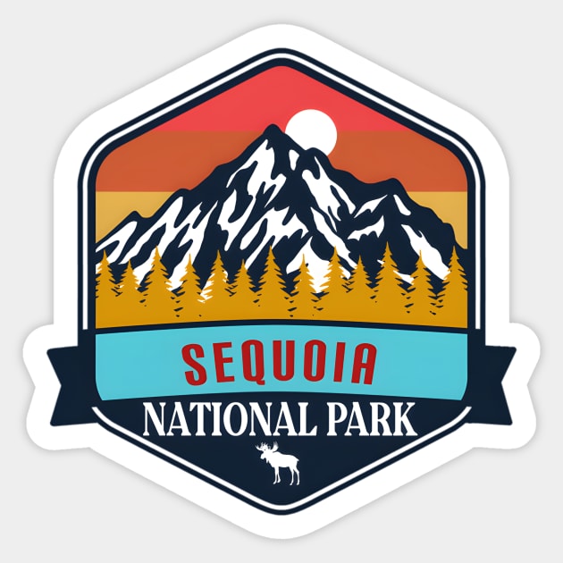 Sequoia national Park - Sequoia - Sticker | TeePublic