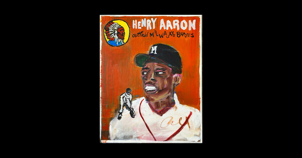 Hank Aaron - Hank Aaron - Sticker | TeePublic