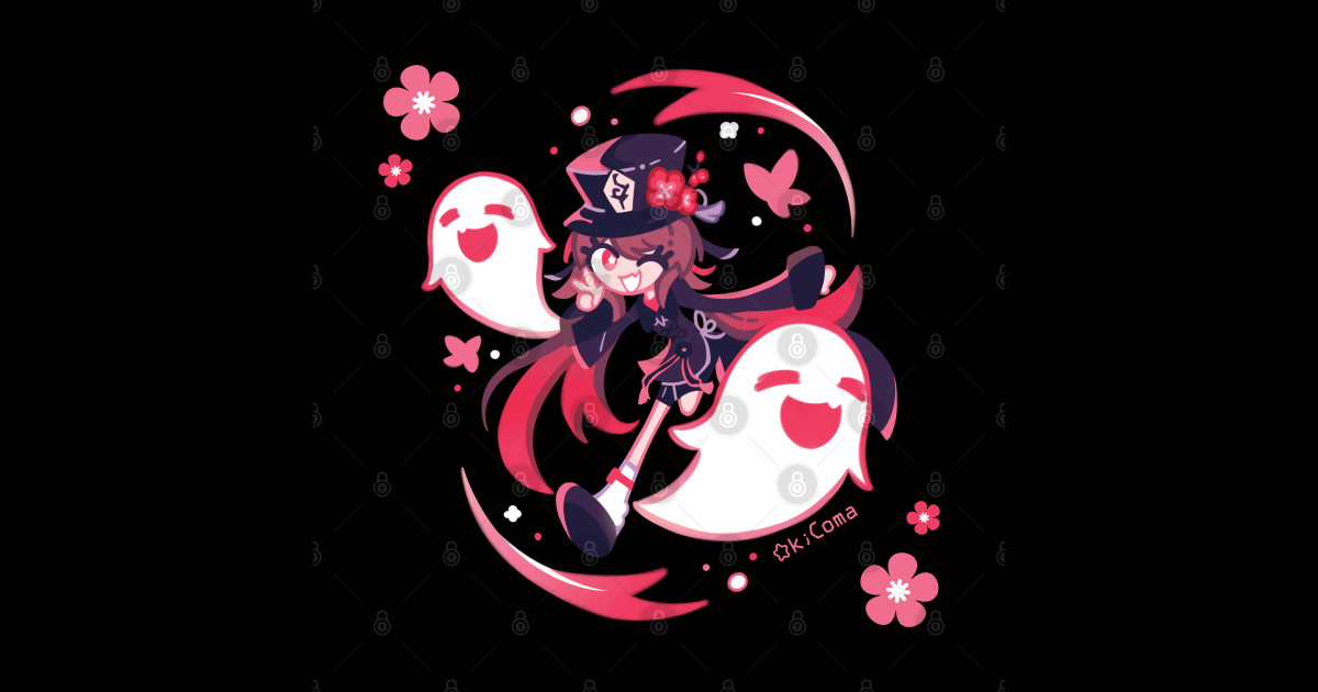 Hu Tao - Genshin Impact - Sticker | TeePublic