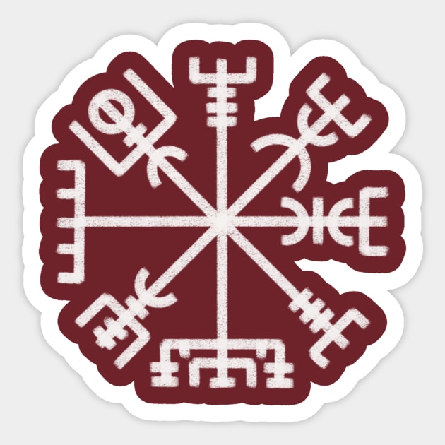 Viking compass - Vikings Valhalla - Sticker | TeePublic