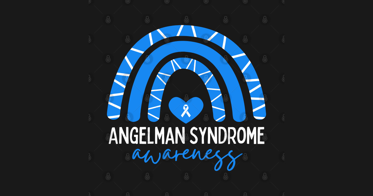 I Wear Blue Angelman Syndrome Awareness - Angelman Syndrome Awareness - T-Shirt | TeePublic