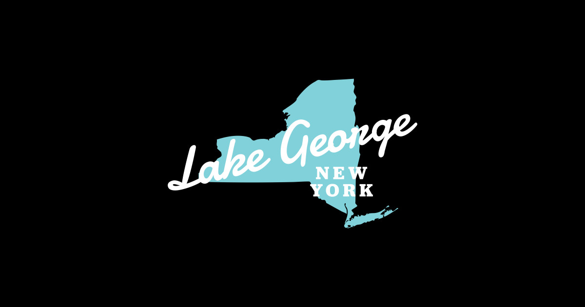Lake George NY New York State Adirondacks - Lake George - Sticker ...