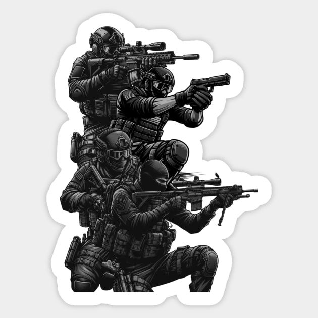 SWAT Police Unit - Swat - Sticker | TeePublic