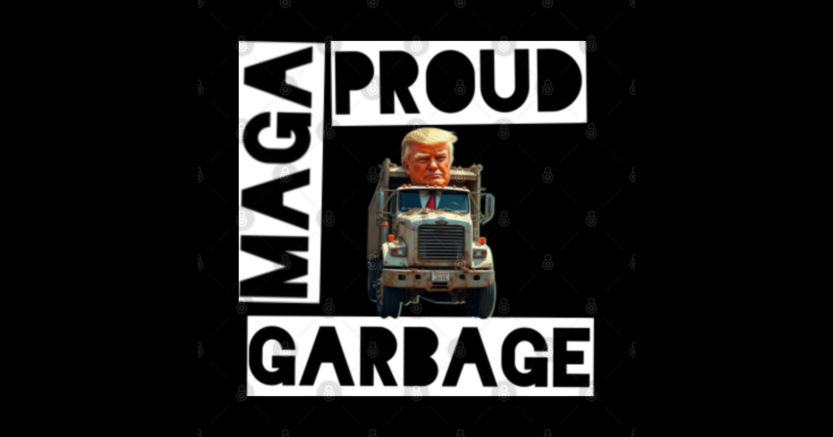 PROUD -MAHA-GARBAGE - Proud Maha Garbage - Sticker | TeePublic