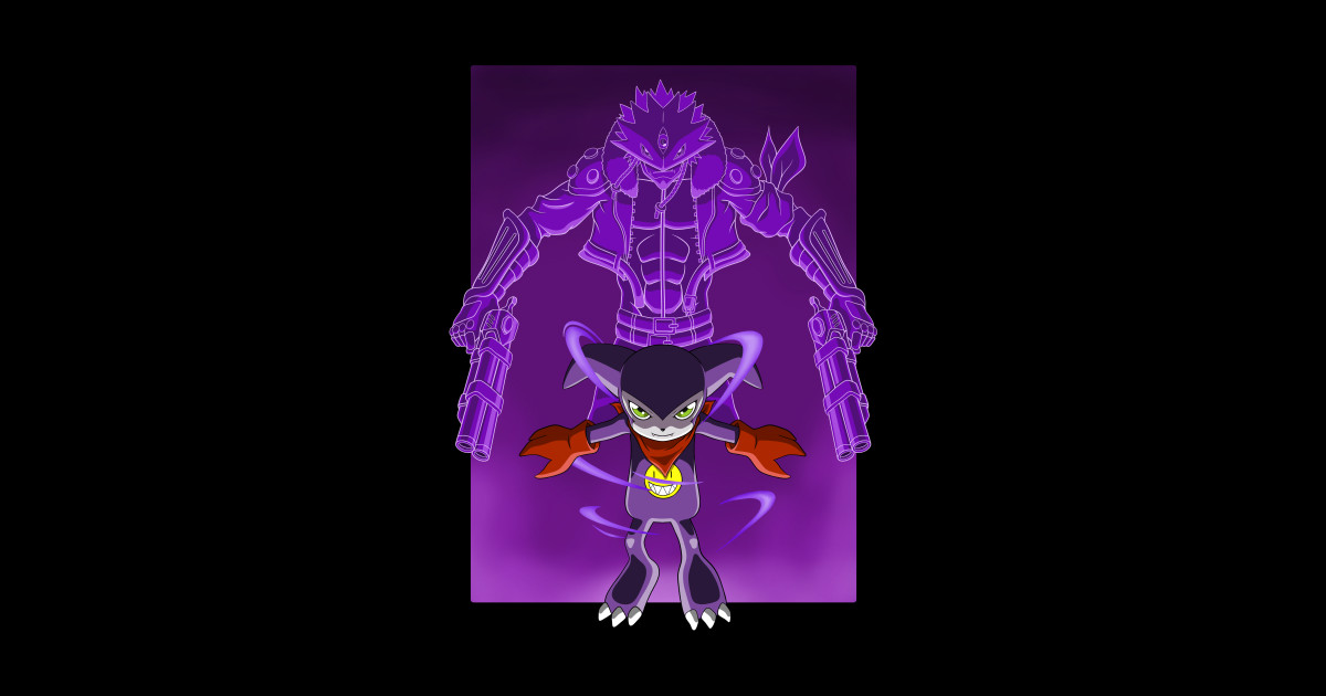 Impmon Digivolution - Digimon Tamers - Sticker | TeePublic