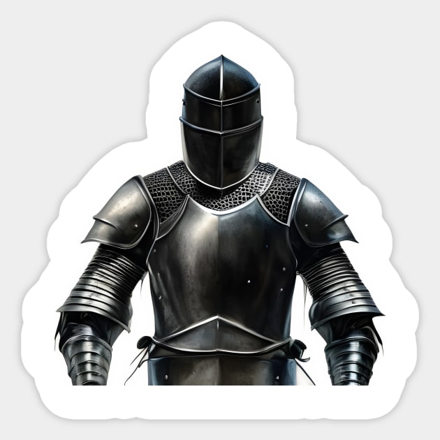 Black Knight - Knight - Sticker | TeePublic