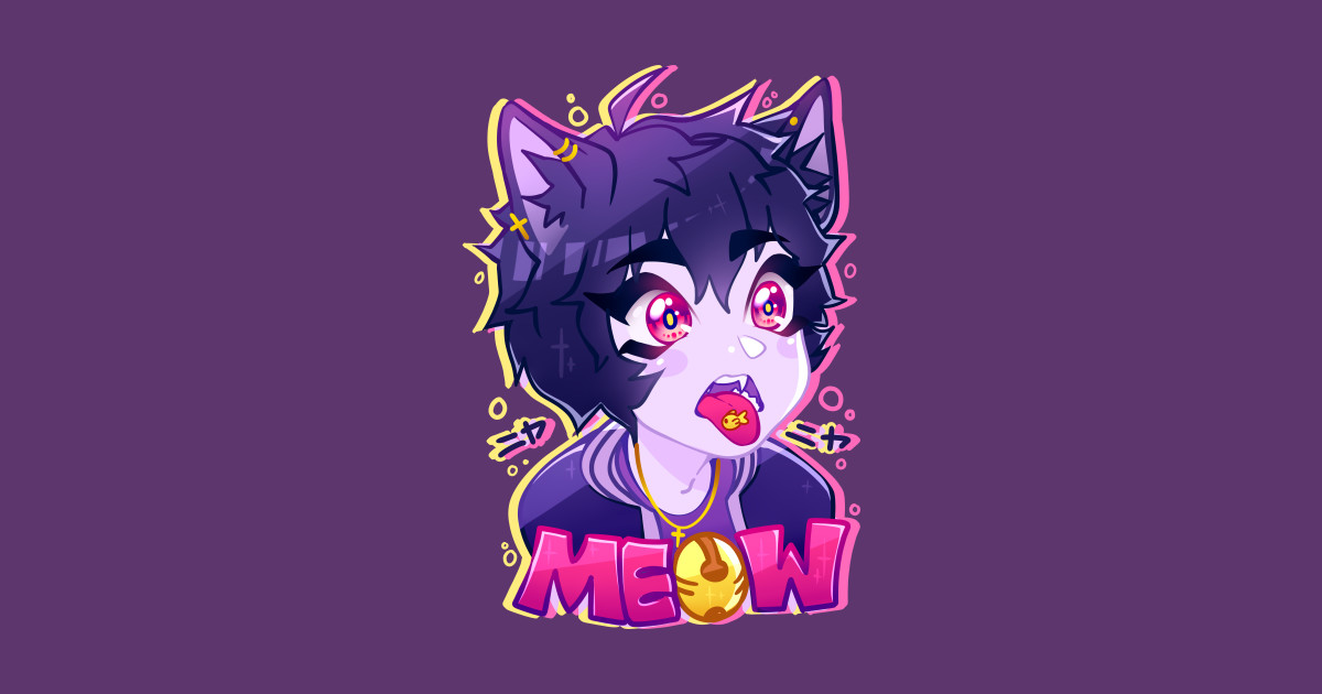 MEOW #1 - Cats - T-Shirt | TeePublic