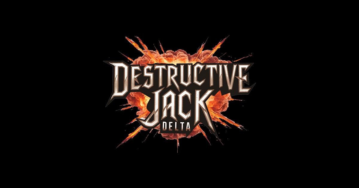 Jack Delta "Destructive" - Roew - Sticker | TeePublic