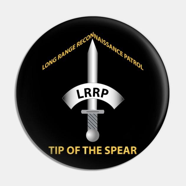 Badge - LRRP - Tip of the Spear - Badge Lrrp Tip Of The Spear - Pin ...