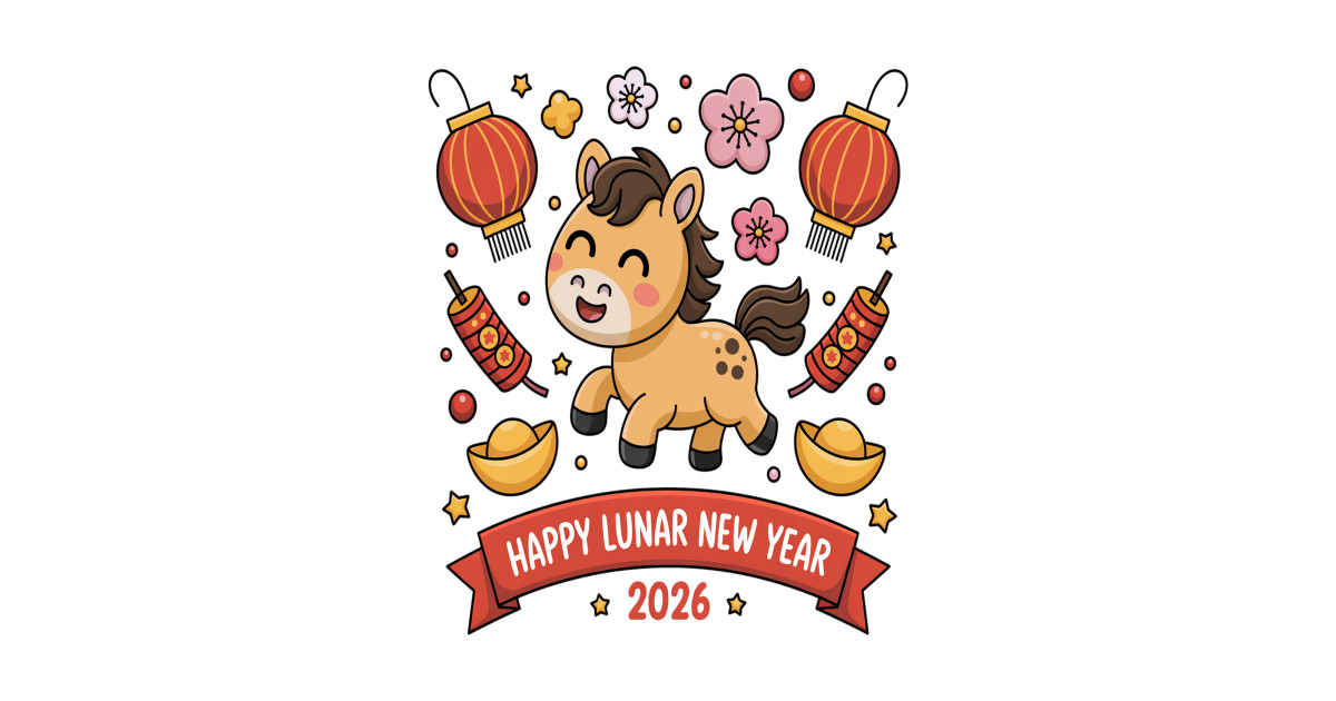Chinese New Year 2026 - Chinese New Year 2026 - T-Shirt | TeePublic