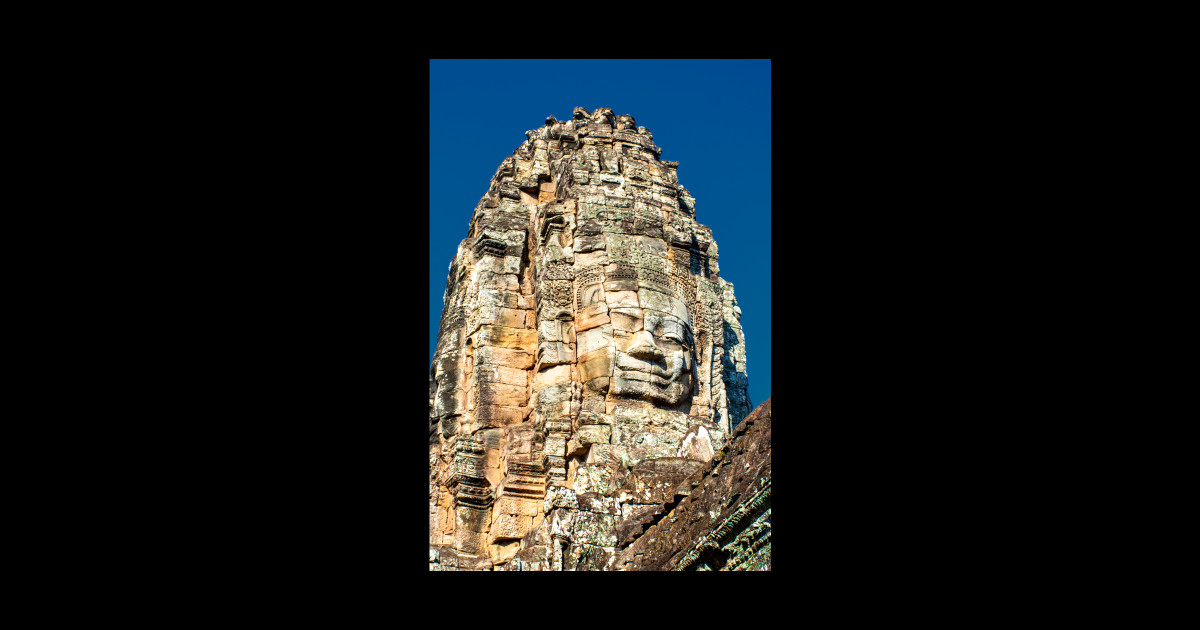Angelic Face Tower, Angkor Thom - Angkor - Posters and Art Prints ...