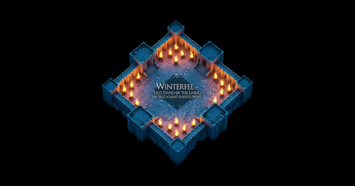 Winterfell Last Stand Fortress Blueprint - Winterfell Last Stand ...