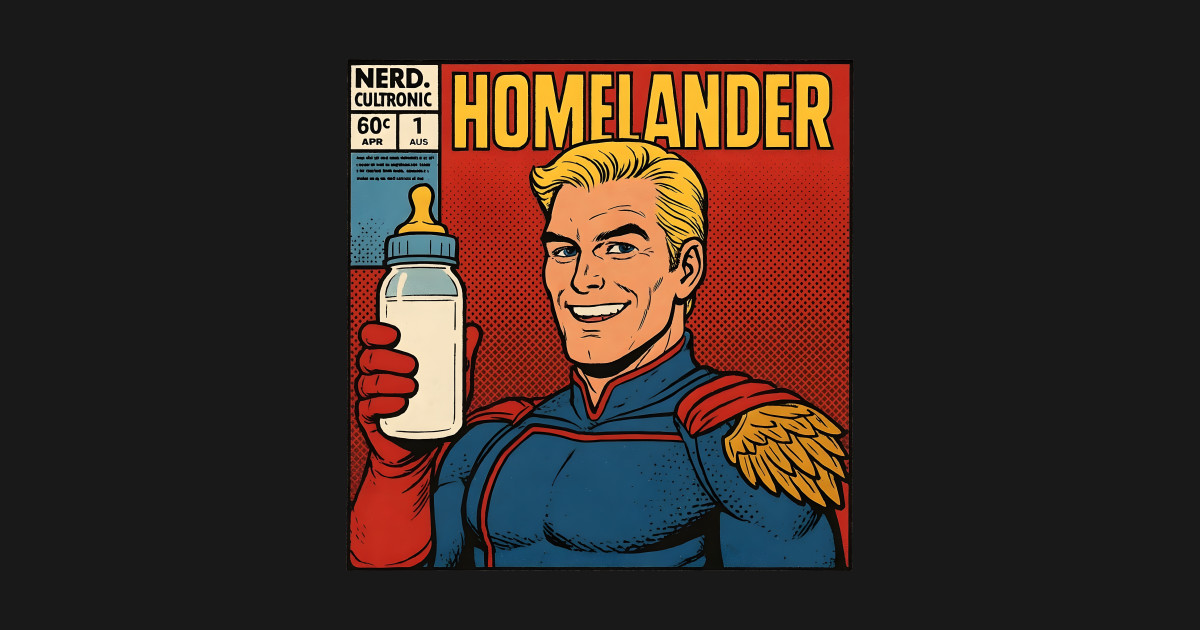 HOMELANDER Comic art - Homelander - T-Shirt | TeePublic