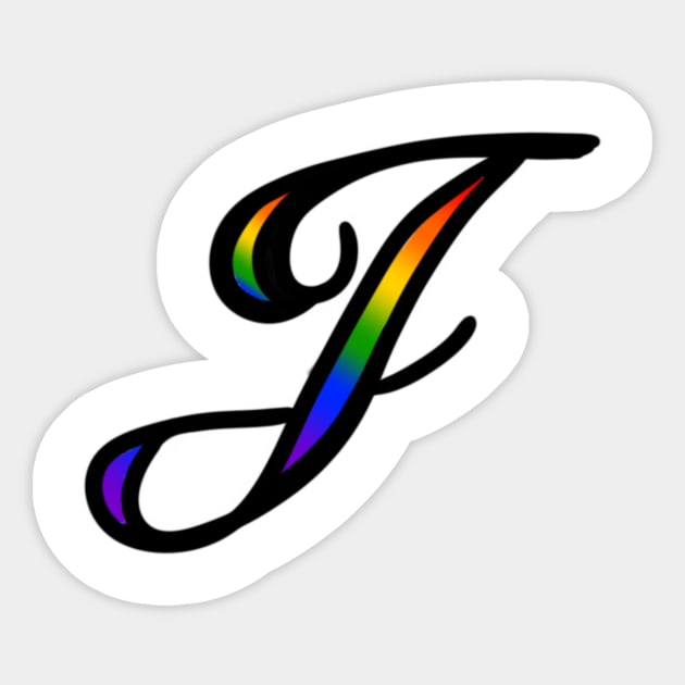 cursive letter j