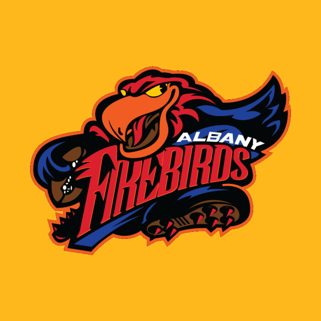 Albany Firebirds - Defunct Football Teams - T-Shirt | TeePublic
