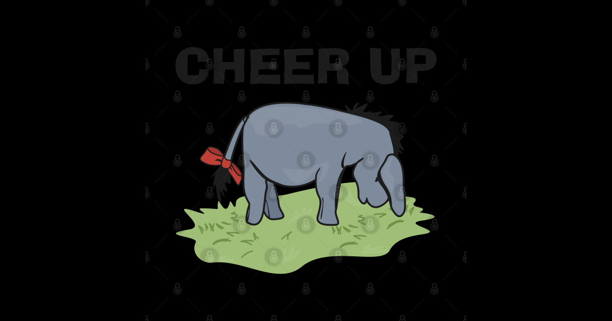 Cheer up - Winnie The Pooh - Sticker | TeePublic