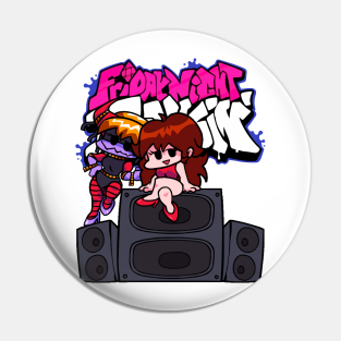 Friday Night Funkin Fnf Pins and Buttons for Sale | TeePublic