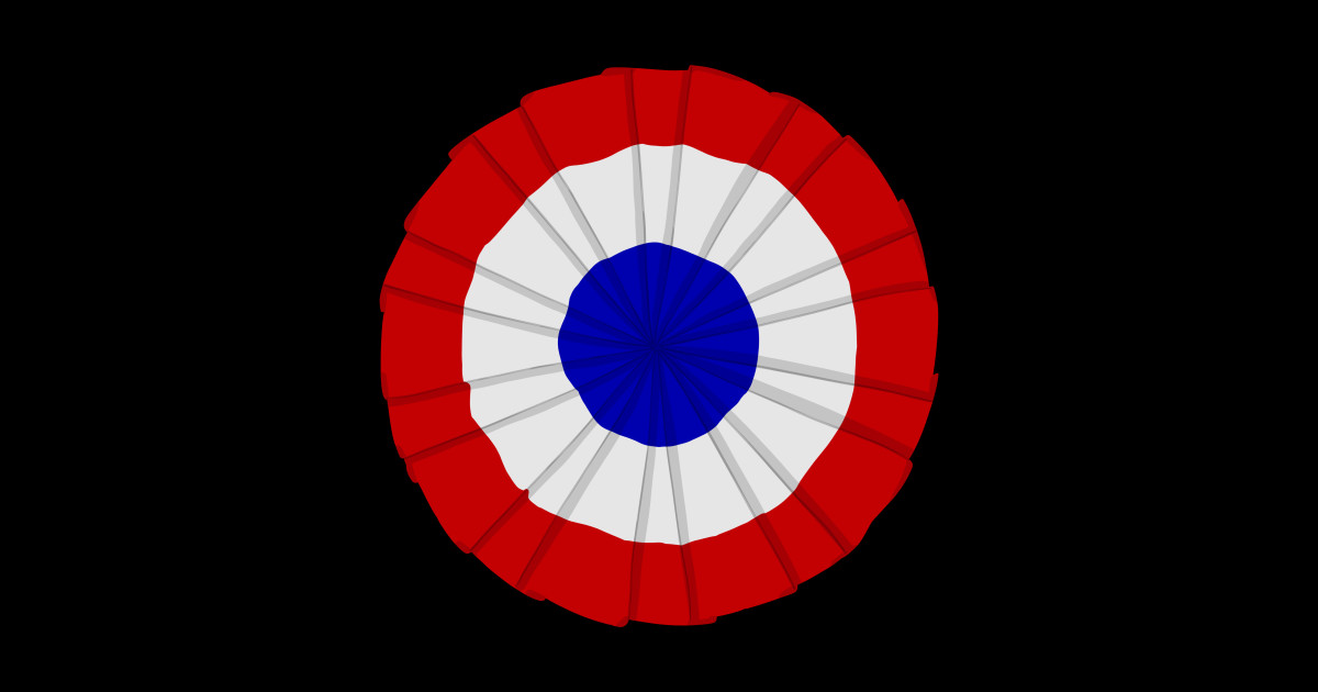 Tricolore cockade / French Flag Pin - Les Miserables - Sticker | TeePublic