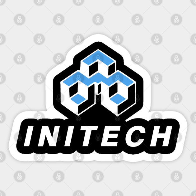 Initech, Office Space themed - Initech Logo - Sticker | TeePublic