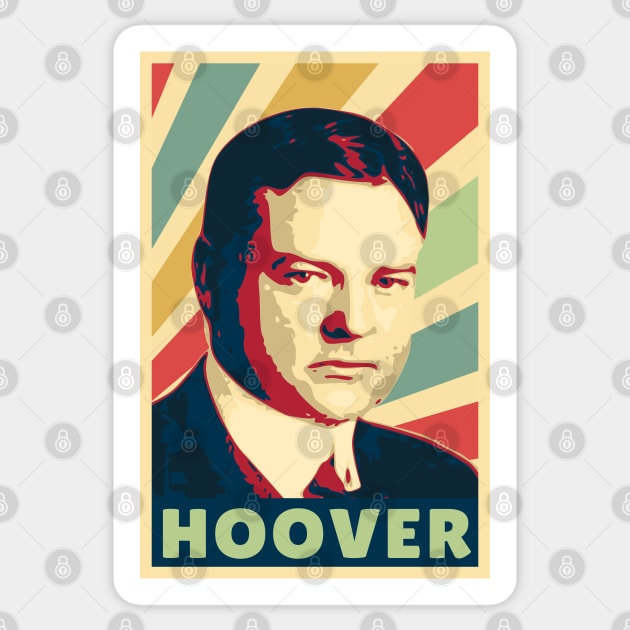 Herbert Hoover Vintage Colors - Herbert Hoover - Sticker | TeePublic
