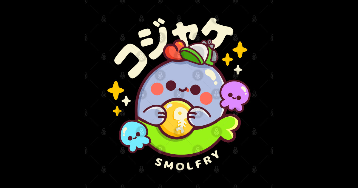 Smolfry - Kawaii - Sticker | TeePublic