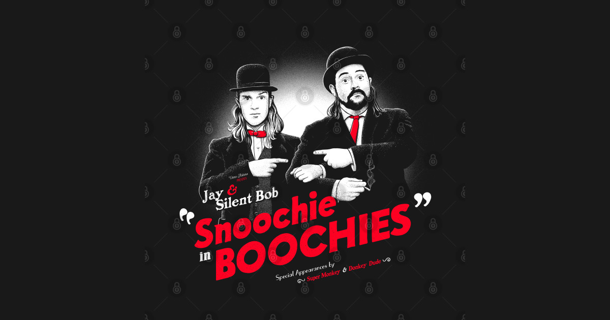 Snoochie Boochies - Jay And Silent Bob - T-Shirt | TeePublic