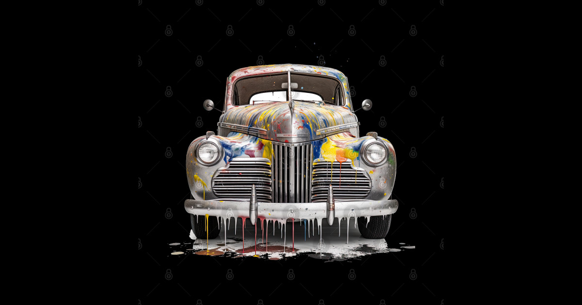 Chevy Special Deluxe Dripping Paint - Chevrolet - Sticker | TeePublic