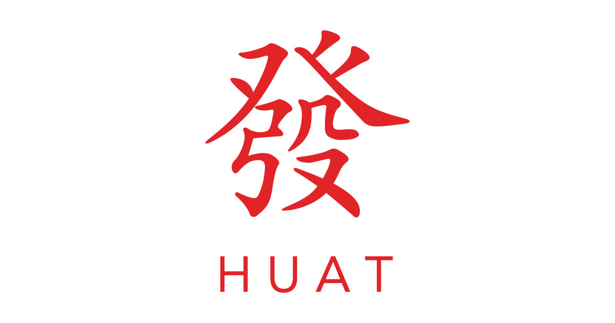 HUAT - HUAT - HUAT - Huat Ah - Sticker | TeePublic