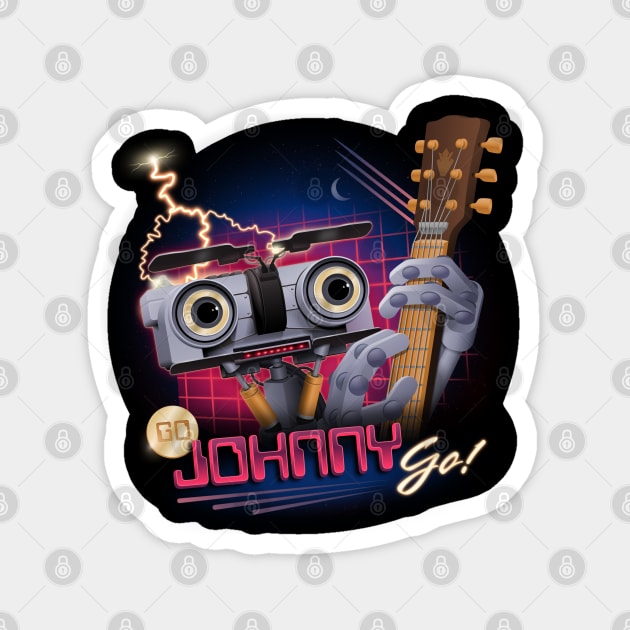 Go Johnny Go! - Rock Music - Magnet | TeePublic