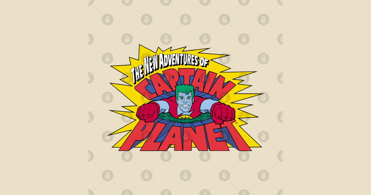 the new adventures of captain planet - Captain Planet - T-Shirt | TeePublic