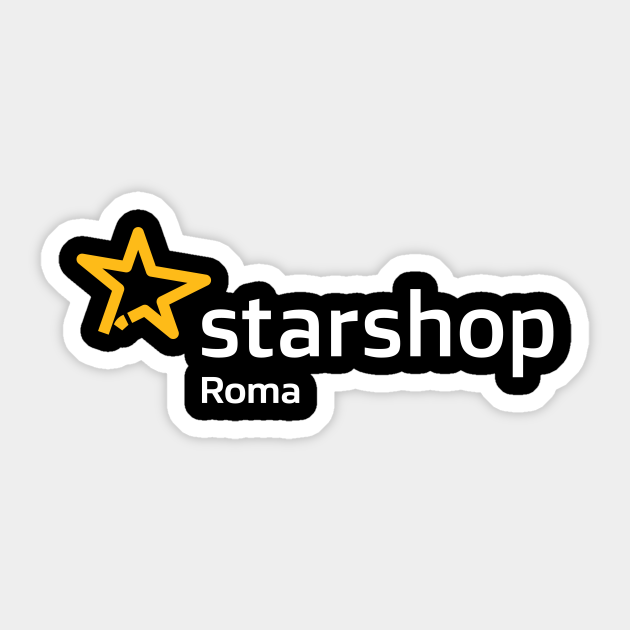 Starshop Roma - Comics - Sticker | TeePublic