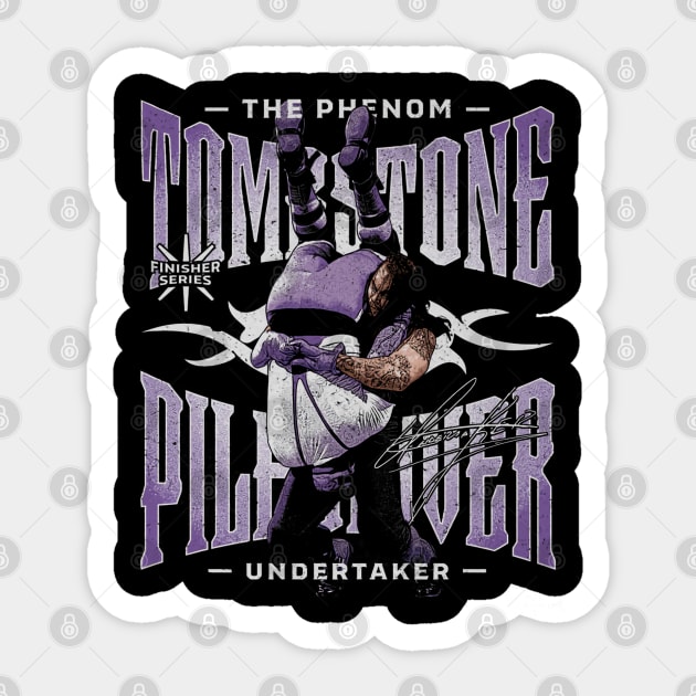 Undertaker Tombstone - Undertaker - Sticker | TeePublic
