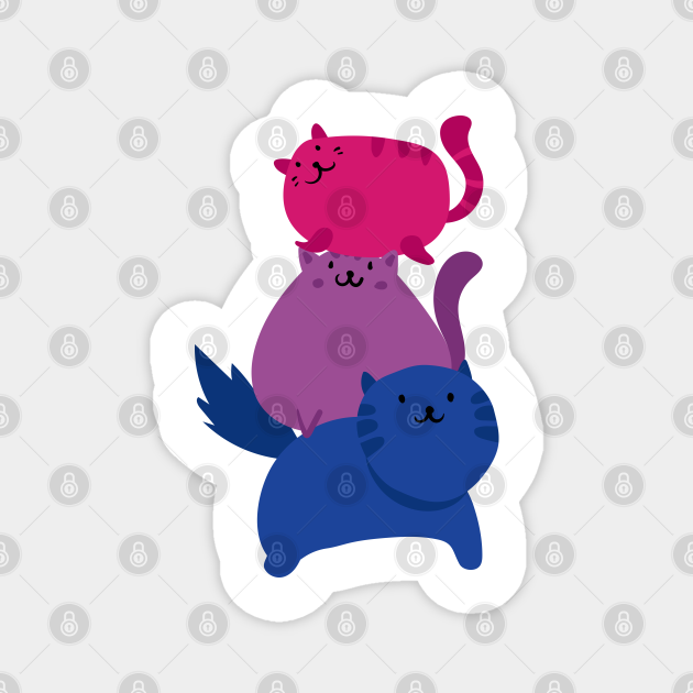 Lgbtq Cat Kawaii Progressive Pride Bisexual Flag Bisexual Flag