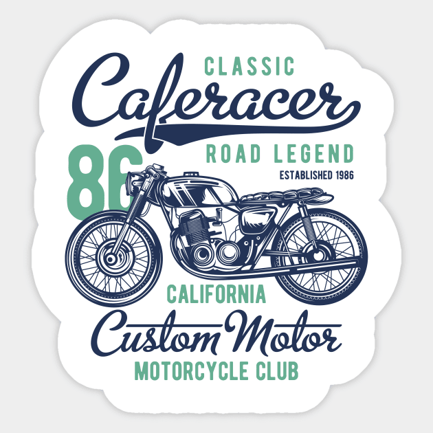 Vintage Motorcycles - Motorcycle - Sticker | TeePublic