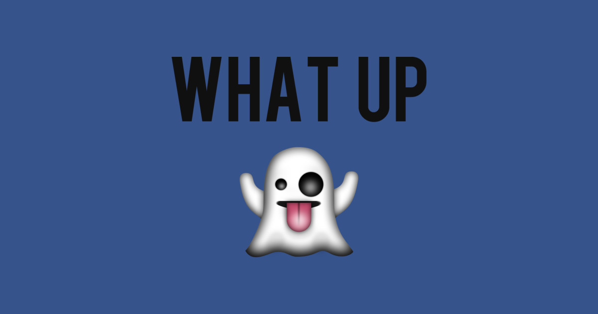 What up boo! - Emoji - T-Shirt | TeePublic