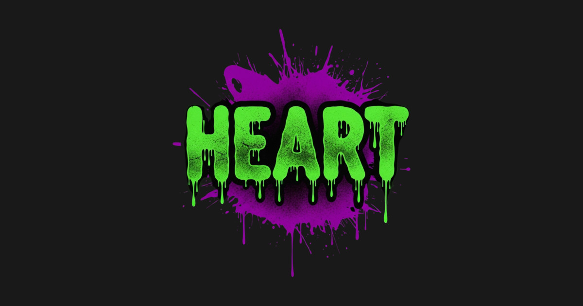 Heart Slime Splash - Heart Slime Splash - T-Shirt | TeePublic