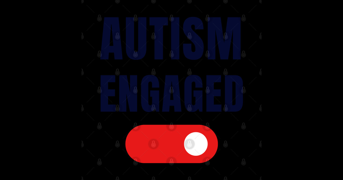 autism engaged - Autism - Sticker | TeePublic