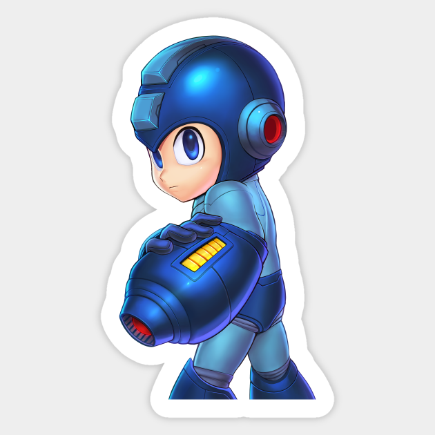 Mega Man - Mega Man - Sticker | TeePublic